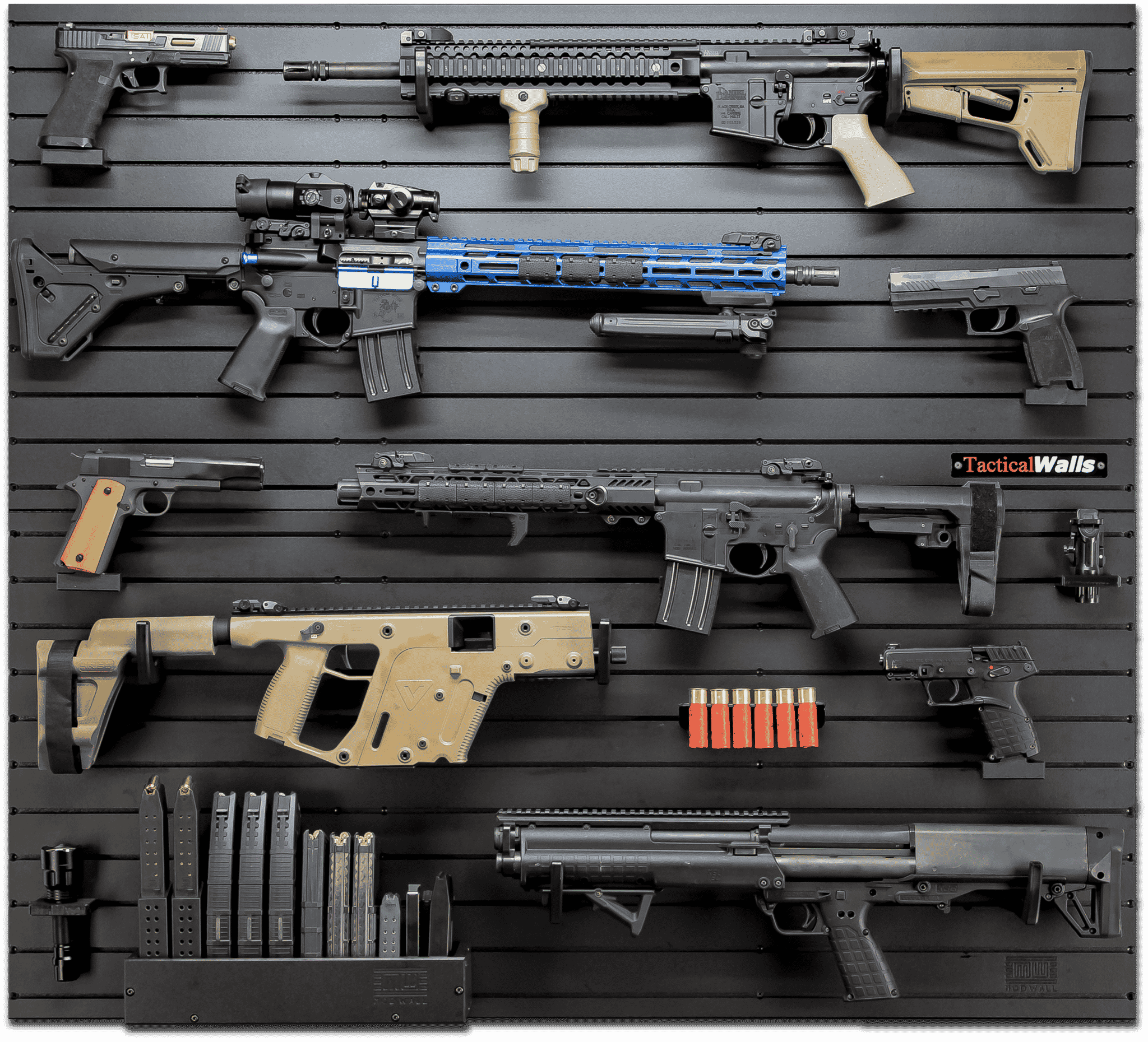 Tactical Walls | Firearm Concealment, Display, and Storage
